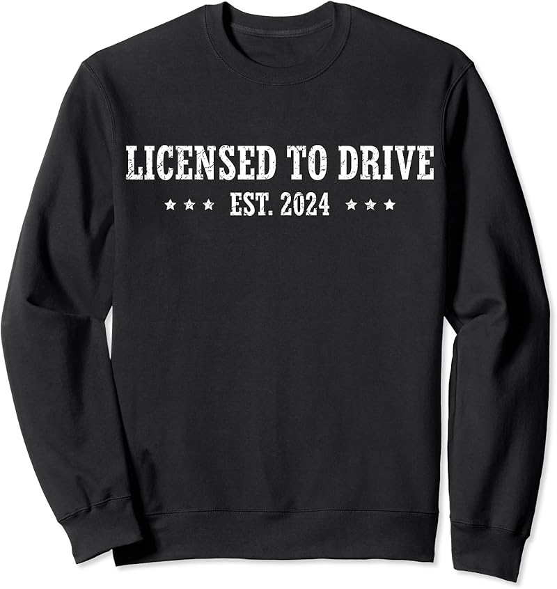 New Driver 2024 Teen Boys Male Driver License Teen Driver T-Shirt ...