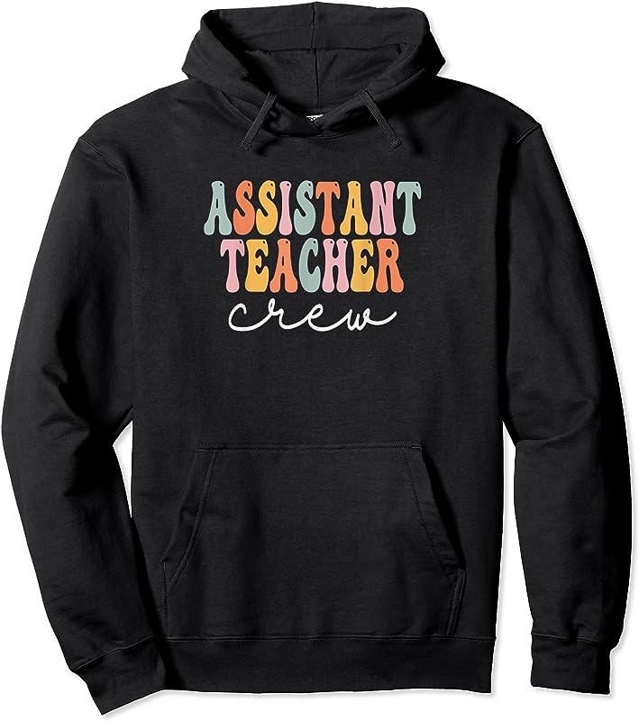 Retro Groovy First Day of School T-Shirts for Assistant Teachers Crew ...
