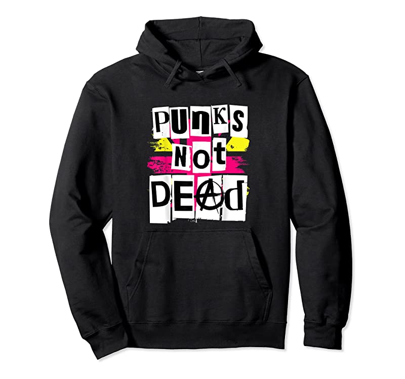 Unisex Punks Not Dead For Punk Rock Fans T Shirts - Tees.Design